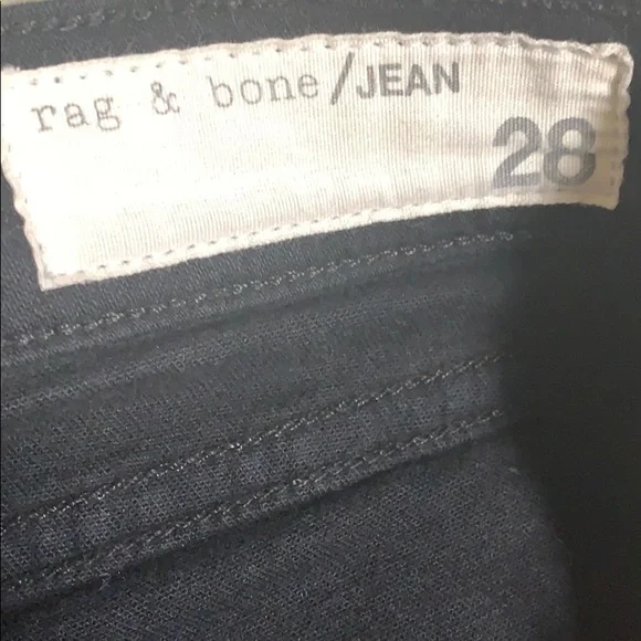 rag & bone | Jeans | Rag Bone Black Jeans | Poshmark